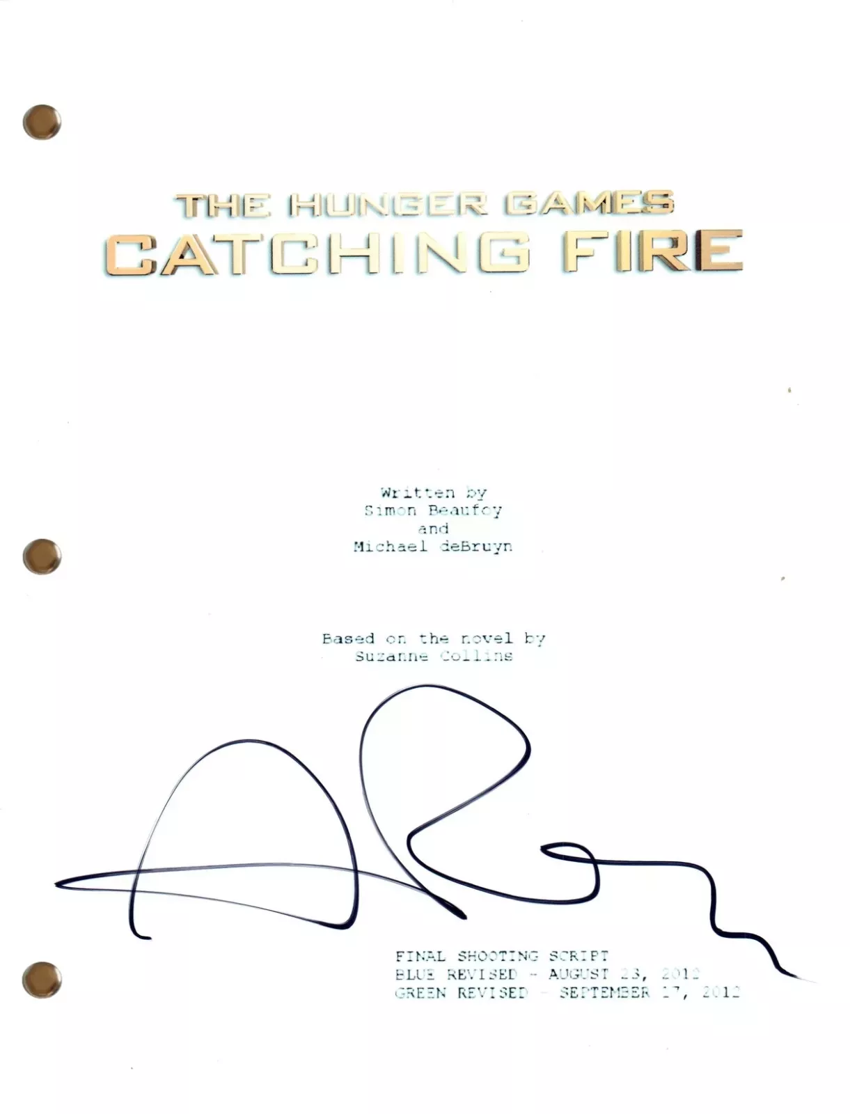 Amanda Plummer The Hunger Games Catching Fire Signed Autograph Movie ...