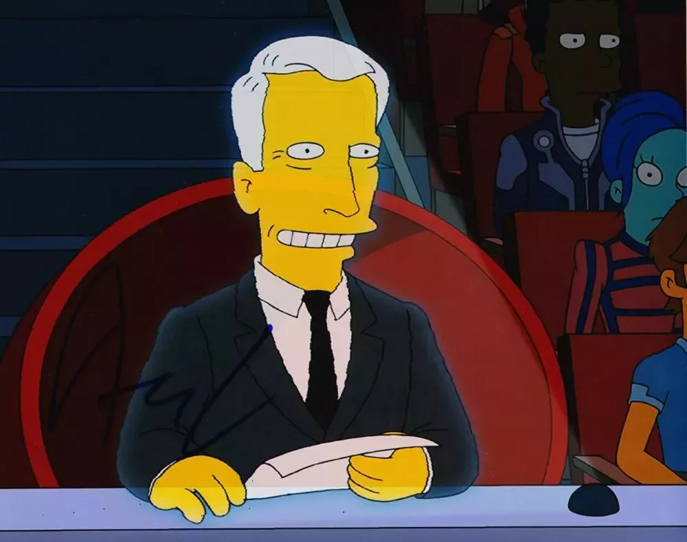 ANDERSON COOPER CNN SIMPSONS SIGNED 8X10 PHOTO AUTHENTIC AUTOGRAPH COA ...