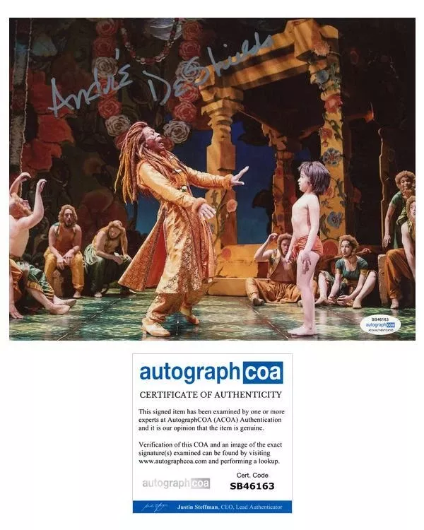 Andre De Shields "The Jungle Book" AUTOGRAPH Signed 'King Louie' 8x10 ...