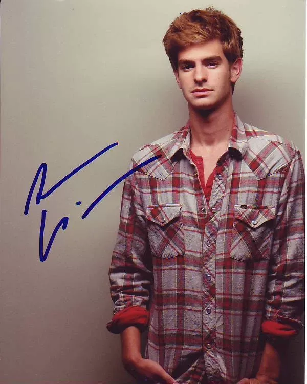 ANDREW GARFIELD Signed Photo w/ Hologram COA Collectible Memorabilia ...