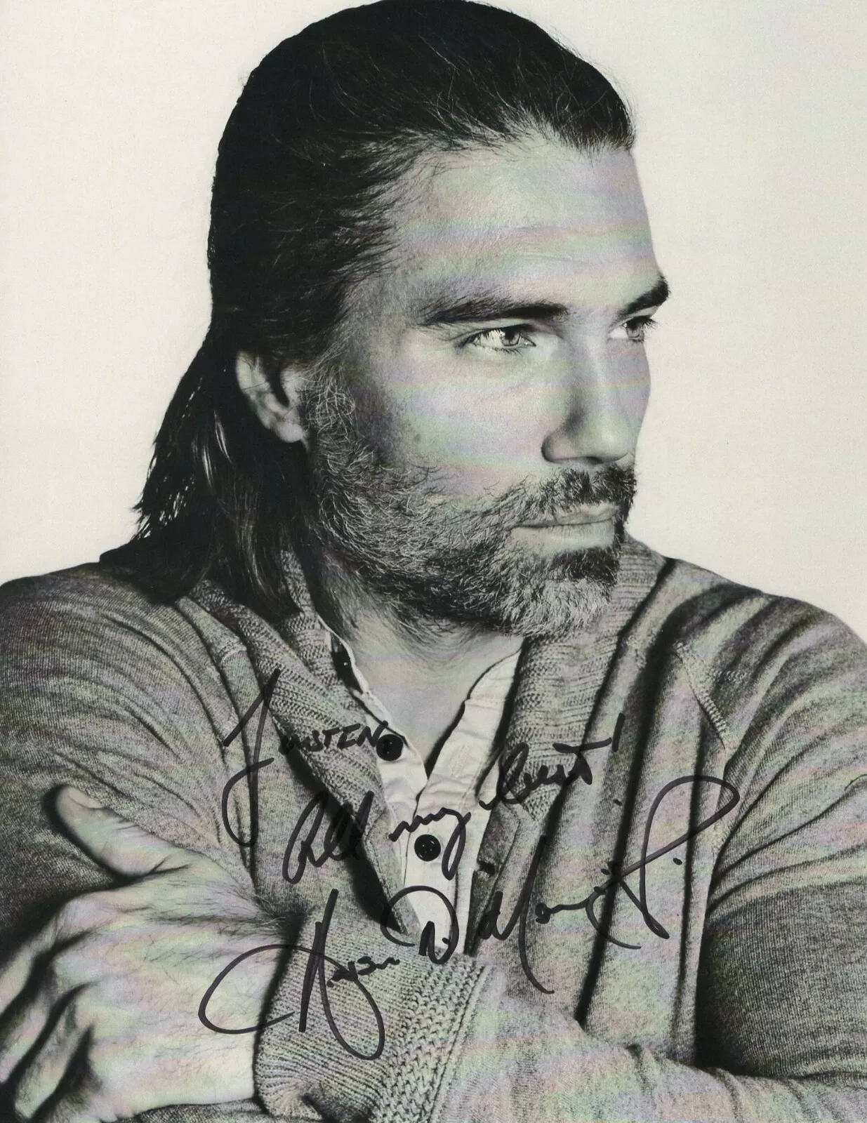ANSON MOUNT SIGNED AUTOGRAPH 8x10 PHOTO - HELL ON WHEELS STUD, STAR ...