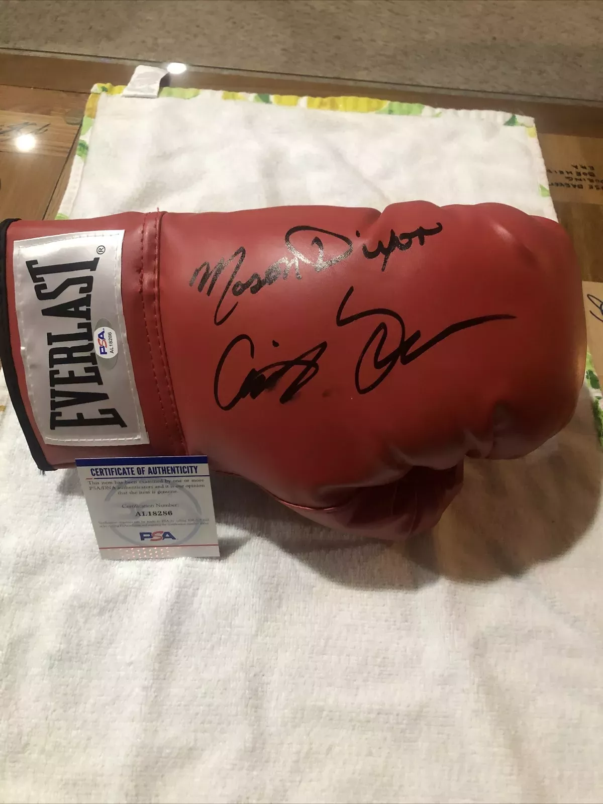 ANTONIO TARVER SIGNED AUTOGRAPH BOXING GLOVE PSA COA MASON DIXON ROCKY ...