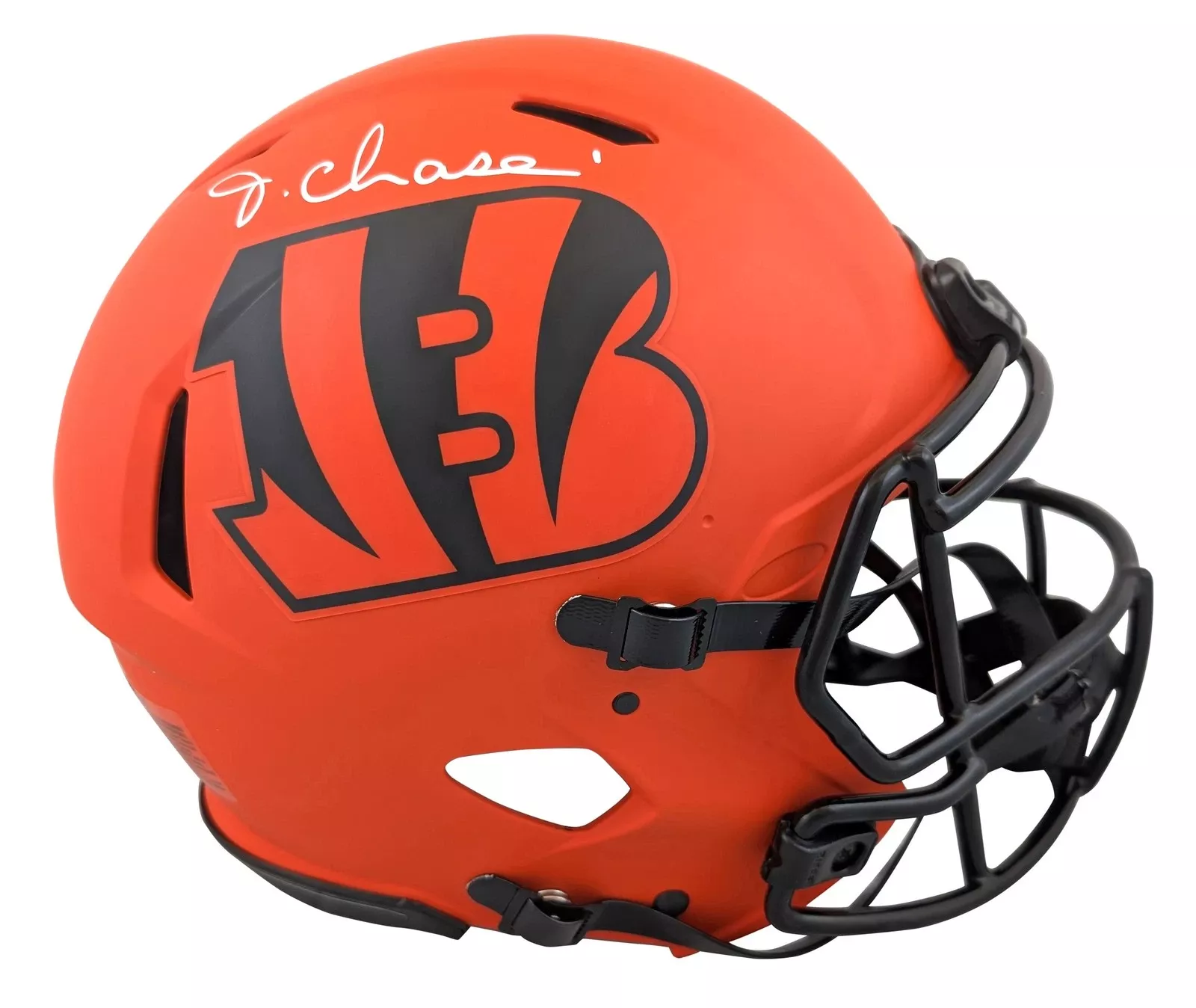 Bengals Ja'Marr Chase Signed Rave Full Size Speed Proline Helmet BAS ...