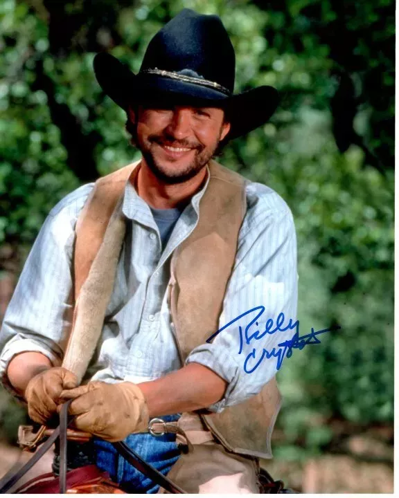 BILLY CRYSTAL Signed Autographed 8x10 CITY SLICKERS MITCH ROBBINS Photo ...