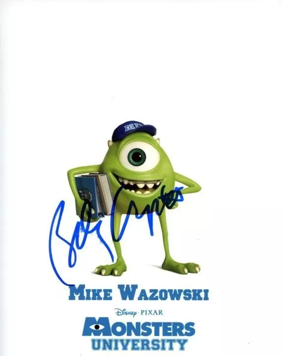 BILLY CRYSTAL signed autographed MONSTERS UNIVERSITY MIKE WAZOWSKI ...