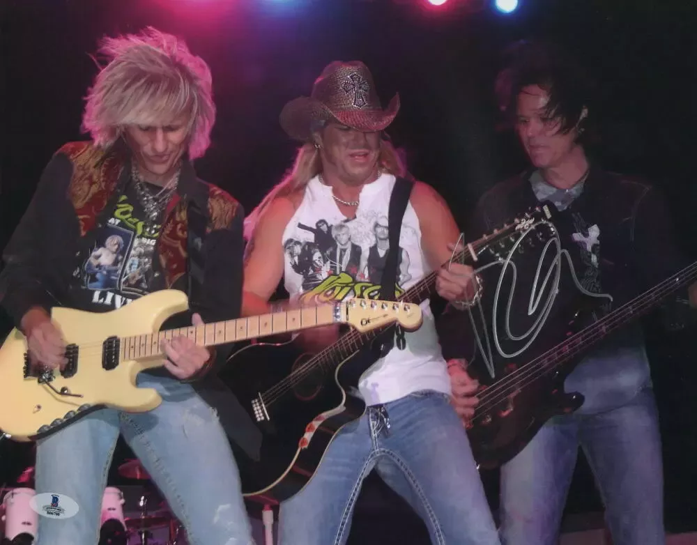 BOBBY DALL SIGNED AUTOGRAPH 11x14 PHOTO - POISON, GLAM ROCK ICON, RARE ...