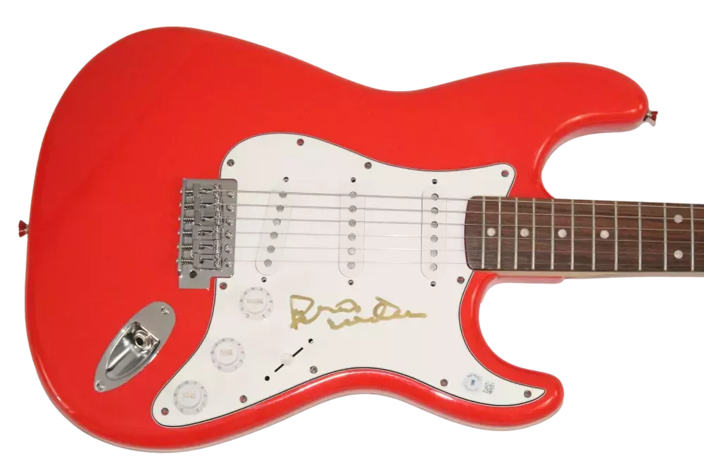 Brian Wilson Beach Boys Signed Autograph Full Size Fender Guitar w ...