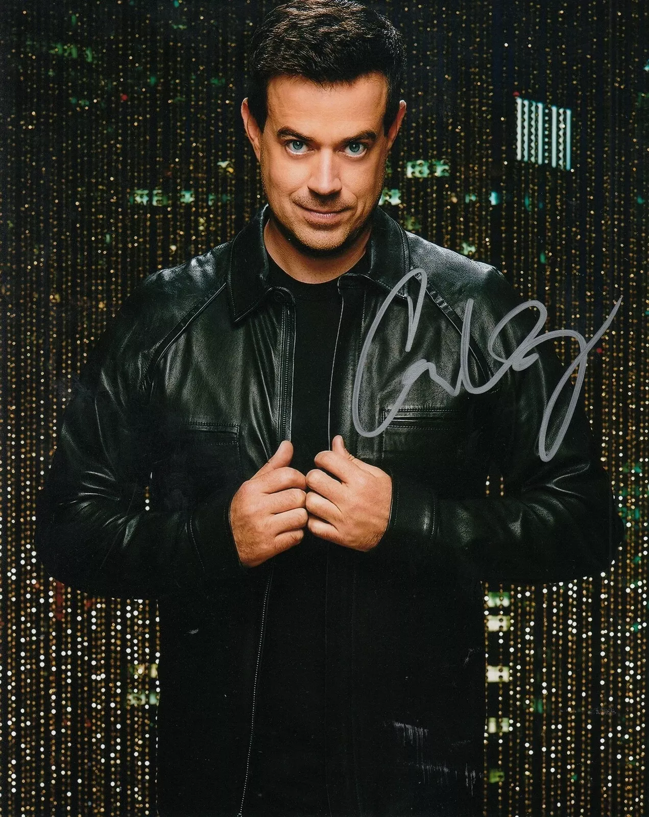 CARSON DALY signed (THE VOICE) Television Host autographed 8X10 photo W ...