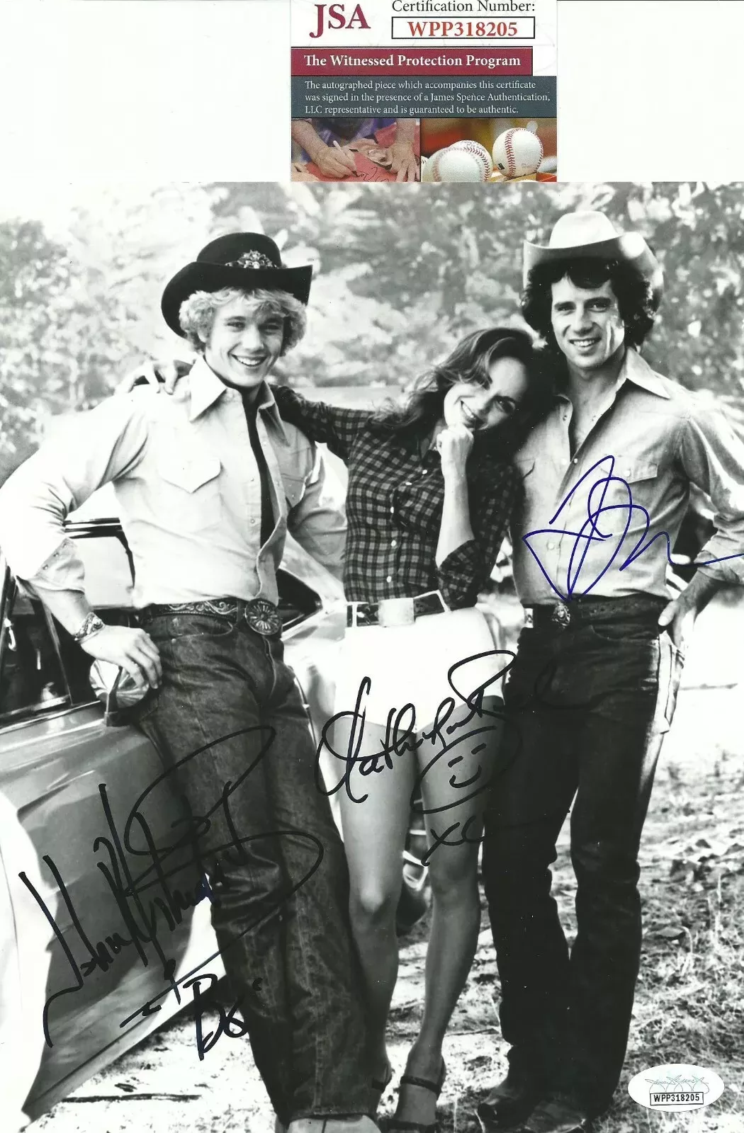 CATHERINE BACH WOPAT SCHNEIDER Signed Autograph 8x10 Photo JSA Dukes of ...
