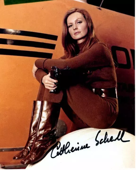CATHERINE SCHELL signed autographed MOON ZERO TWO CLEM photo | Autographia