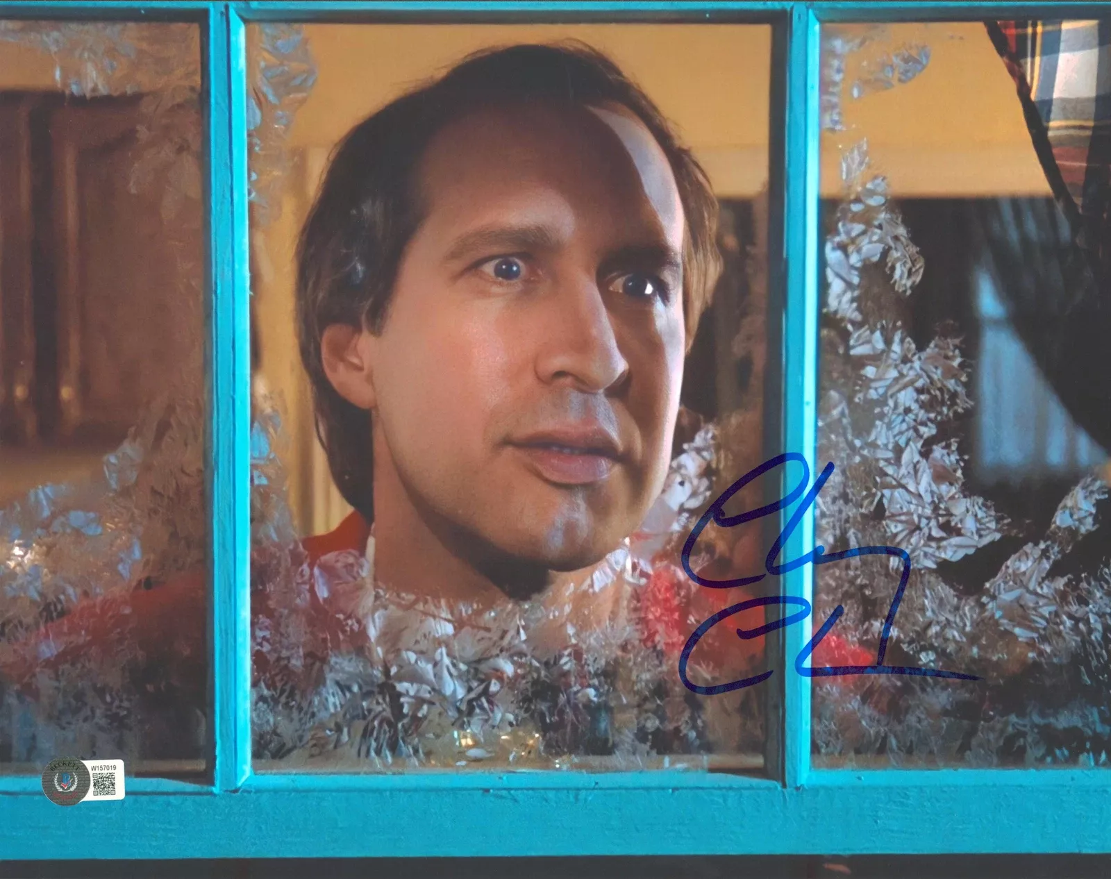 Chevy Chase Christmas Vacation Signed 11x14 Looking Out Window Photo ...