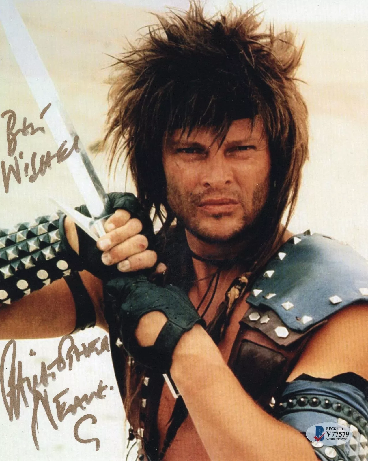 Christopher Neame Signed Hellbound 8x10 Photo w/Beckett COA V77579 ...