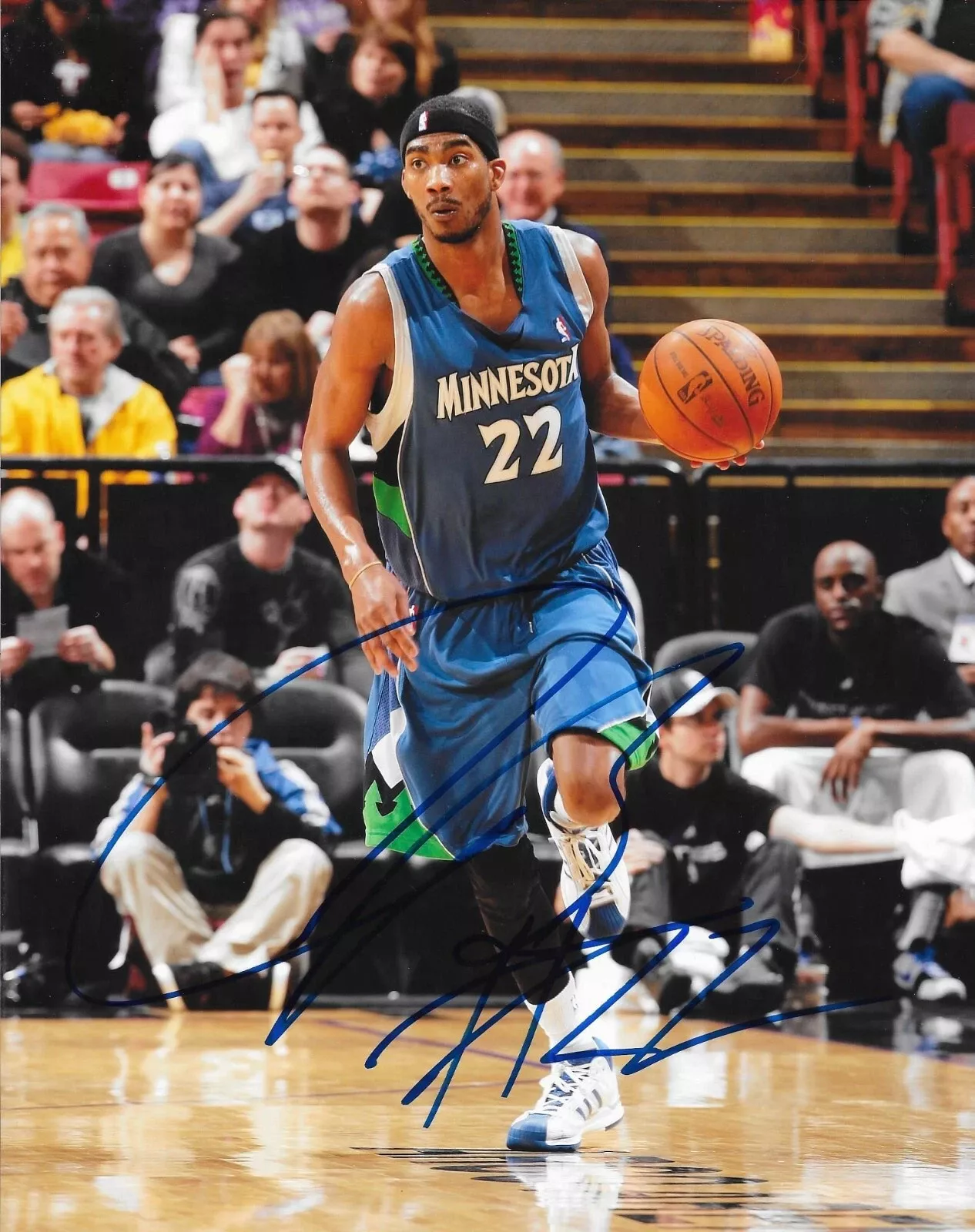 Corey Brewer signed Minnesota Timberwolves 8x10 photo autographed 2 ...