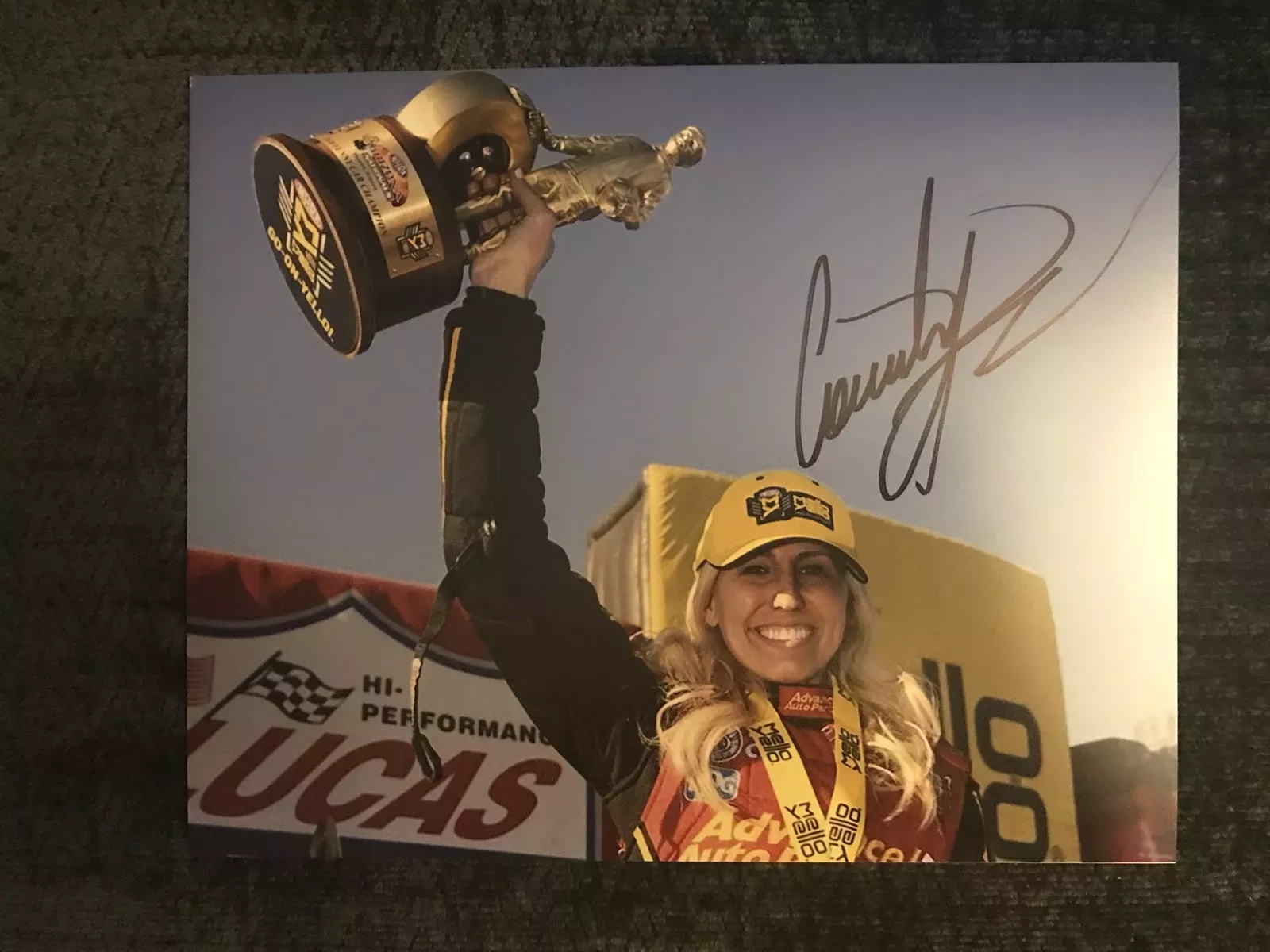 Courtney Force Signed 8 X 10 Photo Nhra Funny Car Autographed Opens in ...