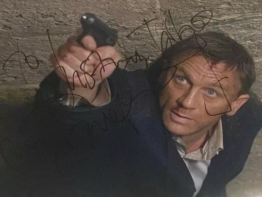 Daniel Craig signed autographed 8x10 Photo James Bond Full Signature ...
