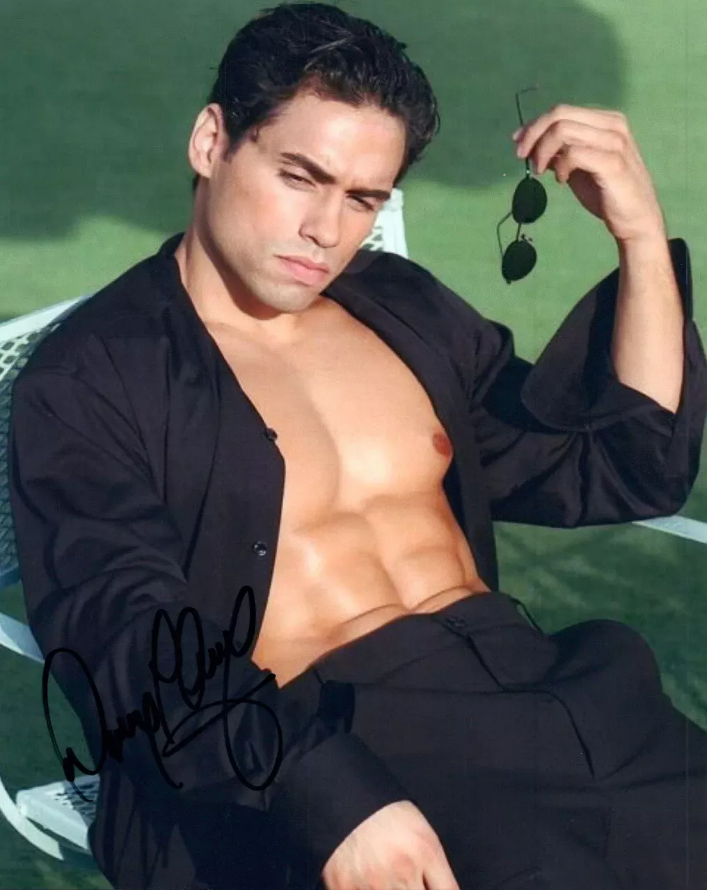 Danny Arroyo Signed Autographed 8x10 Photo Handsome Shirtless Actor COA | Autographia
