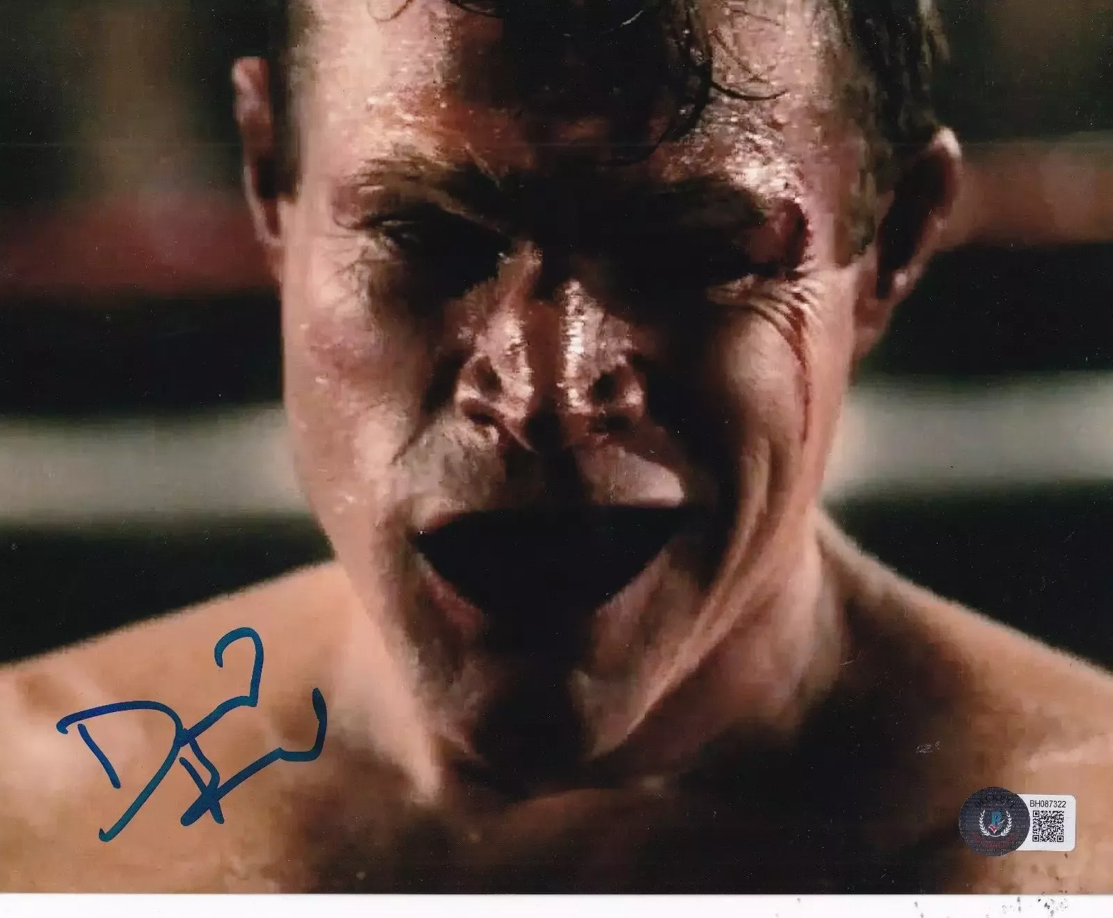 DAVID KEITH signed (DAREDEVIL) Jack Murdock movie 8X10 photo BECKETT ...