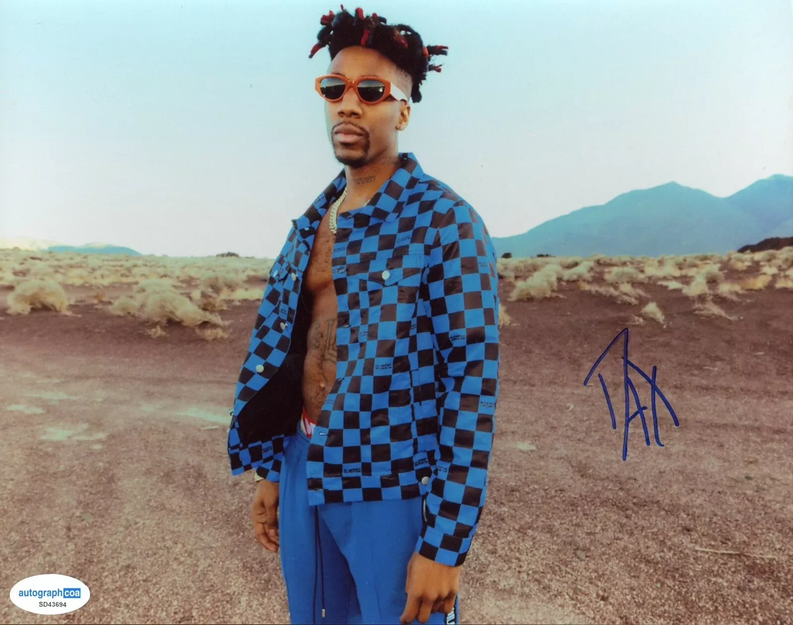 DAX SIGNED AUTOGRAPH 8x10 PHOTO PICTURE ACOA RAP STAR DEAR GOD ...