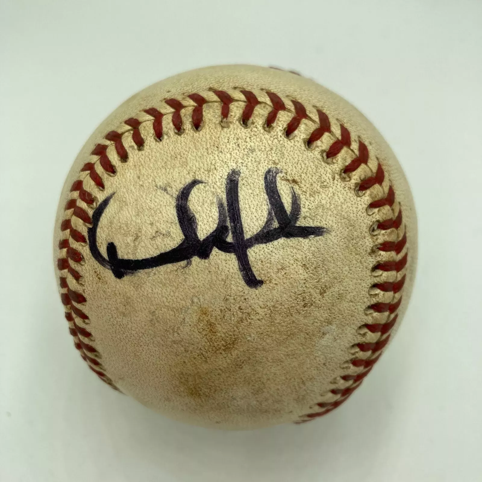 Derek Jeter Signed 1993 Pre Rookie Game Used Minor League Baseball JSA ...