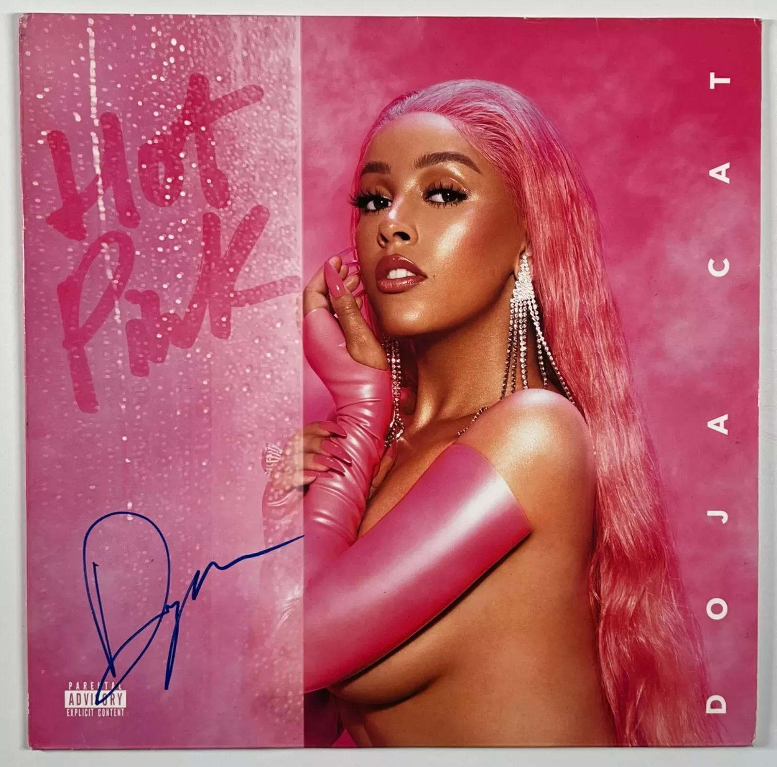 Doja Cat JSA ACOA Signed Autograph Album Vinyl Record Hot Pink | Autographia