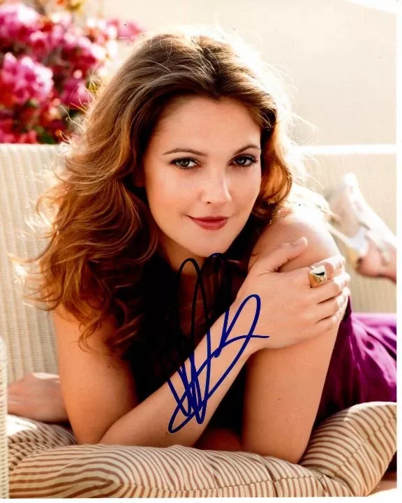 DREW BARRYMORE signed autographed photo | Autographia