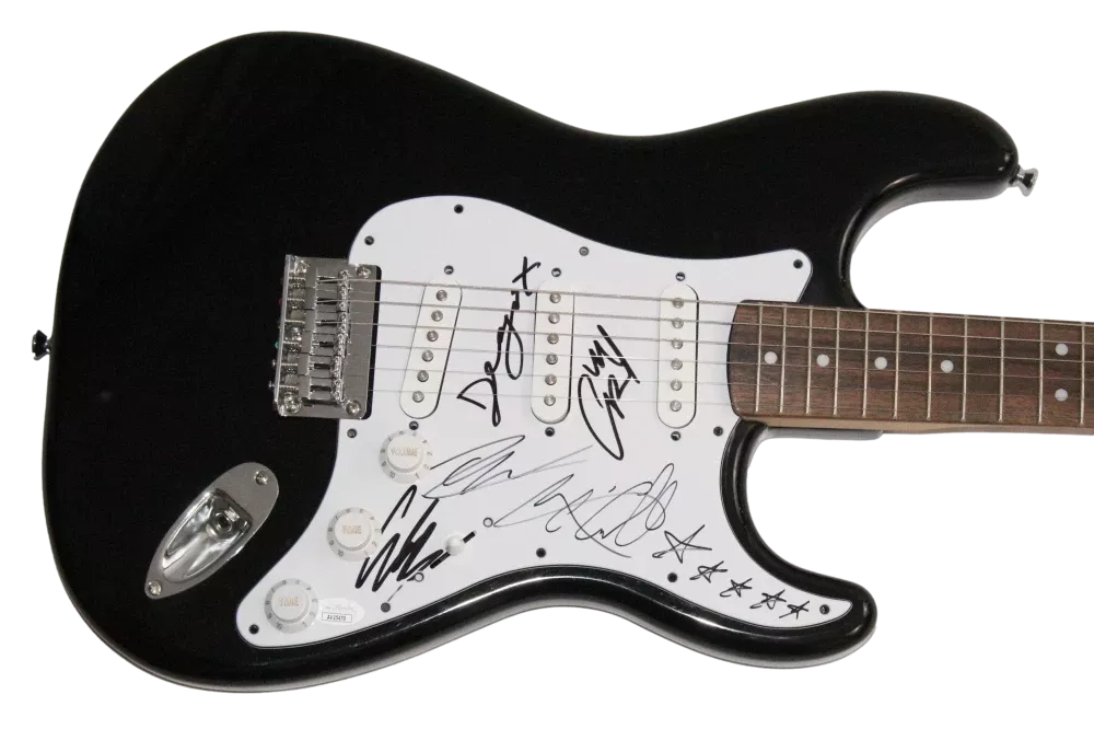 Fontaines DC Full Band x5 Signed Autograph Fender Electric Guitar w ...
