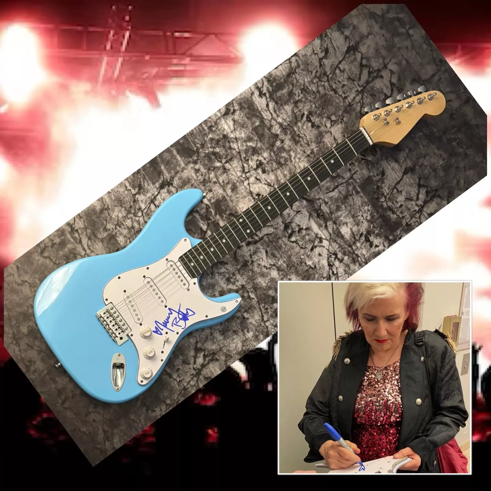 GFA Michael Jackson's Guitarist * JENNIFER BATTEN * Signed Electric ...