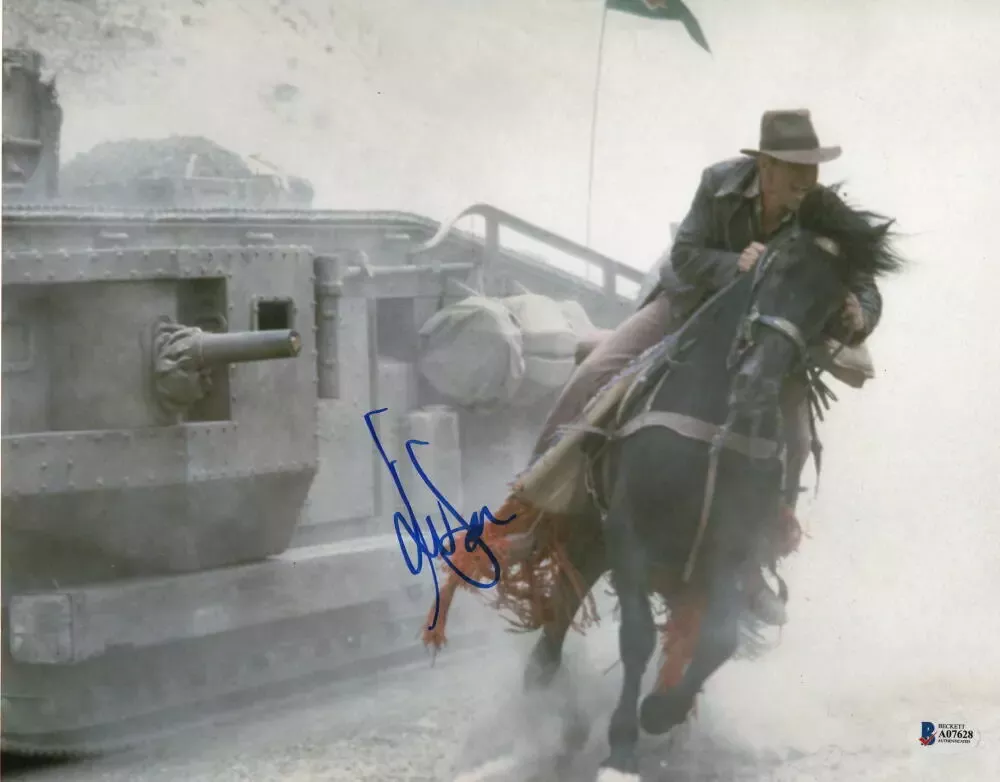 HARRISON FORD SIGNED AUTOGRAPH 11x14 PHOTO -INDIANA JONES, HAN SOLO ...