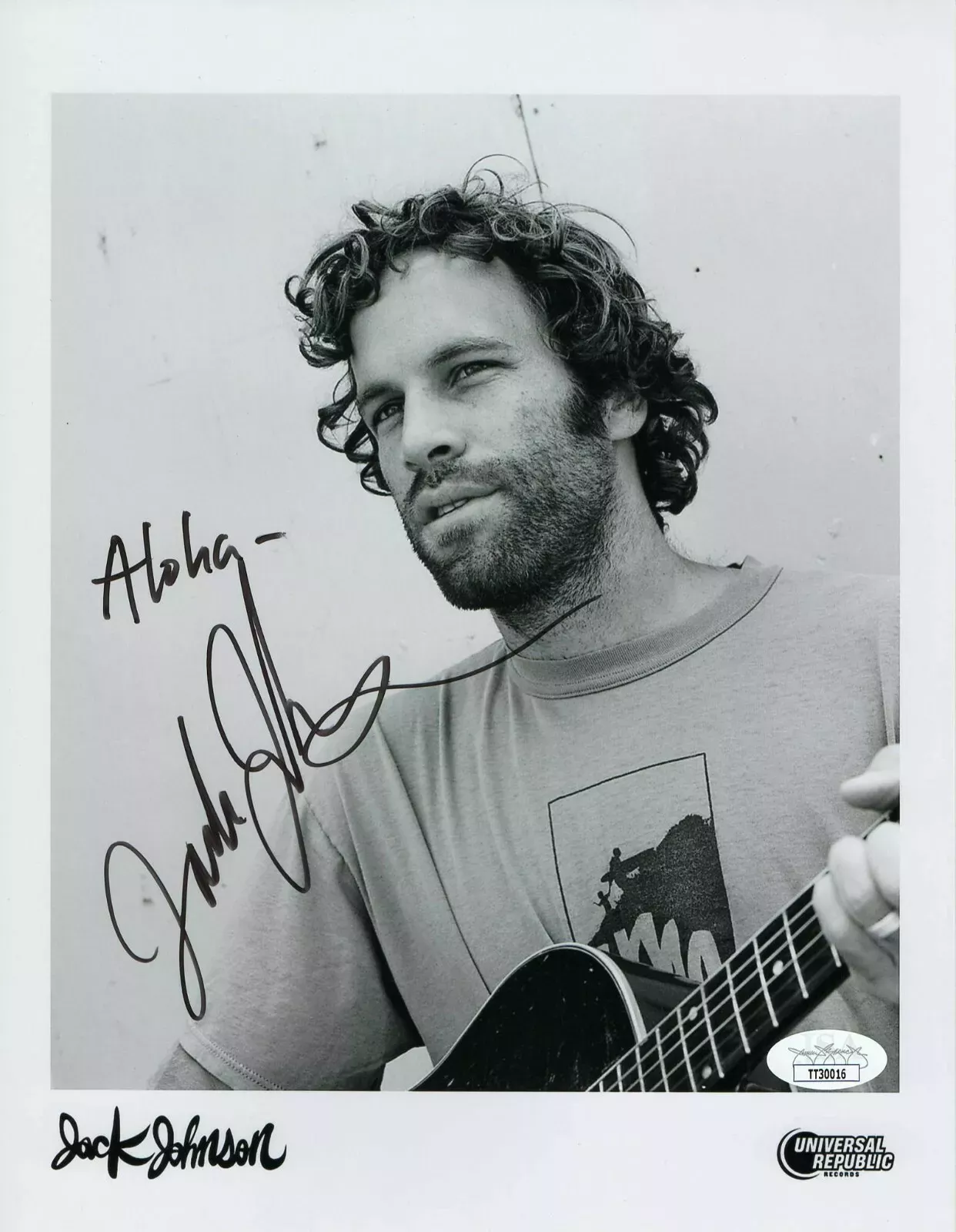 JACK JOHNSON SIGNED AUTOGRAPH 8X10 PHOTO - IN BETWEEN DREAMS, ON AND ON ...
