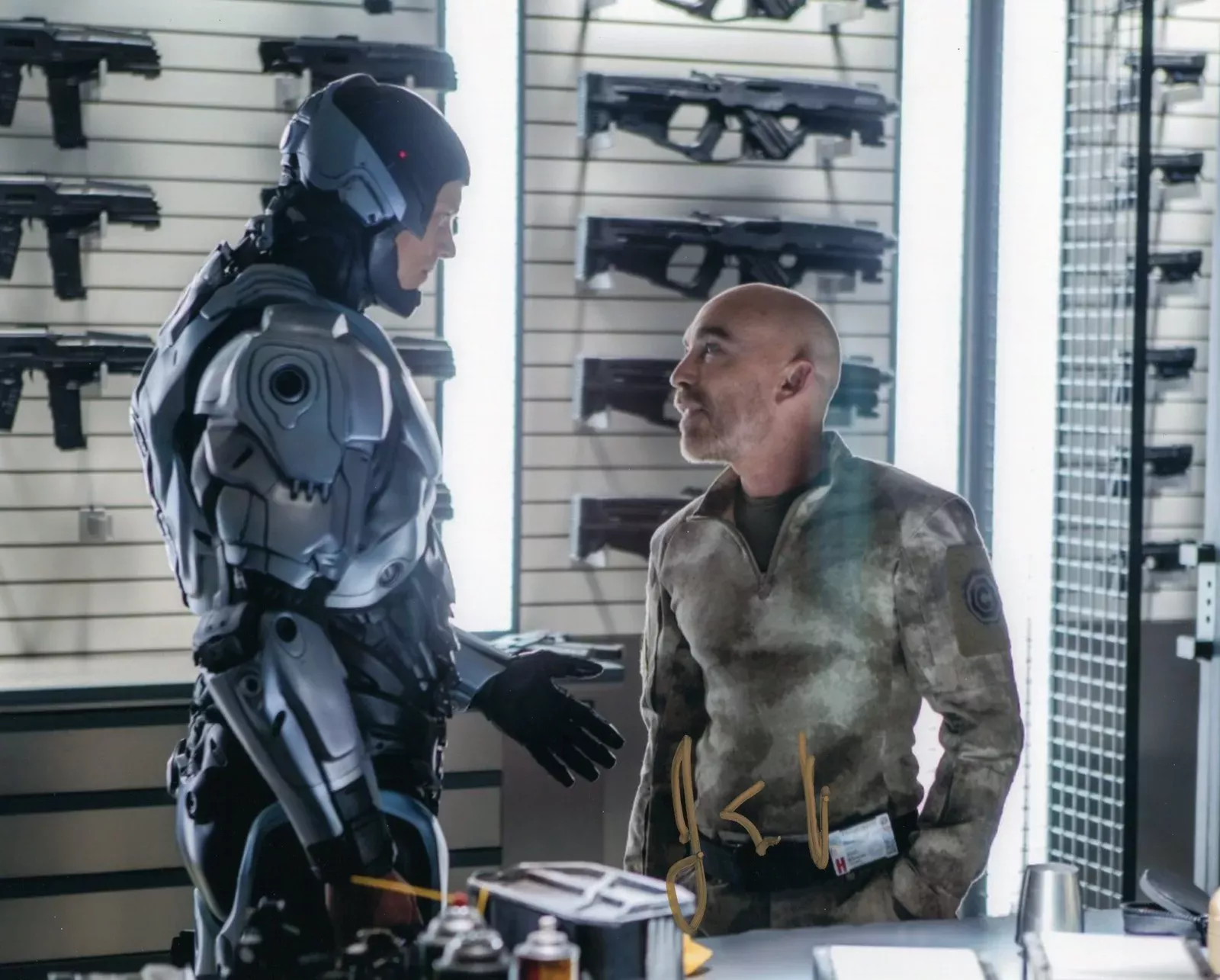 Jackie Earle Haley signed 8x10 Photo w/COA Robocop Rick Mattox 18 A ...