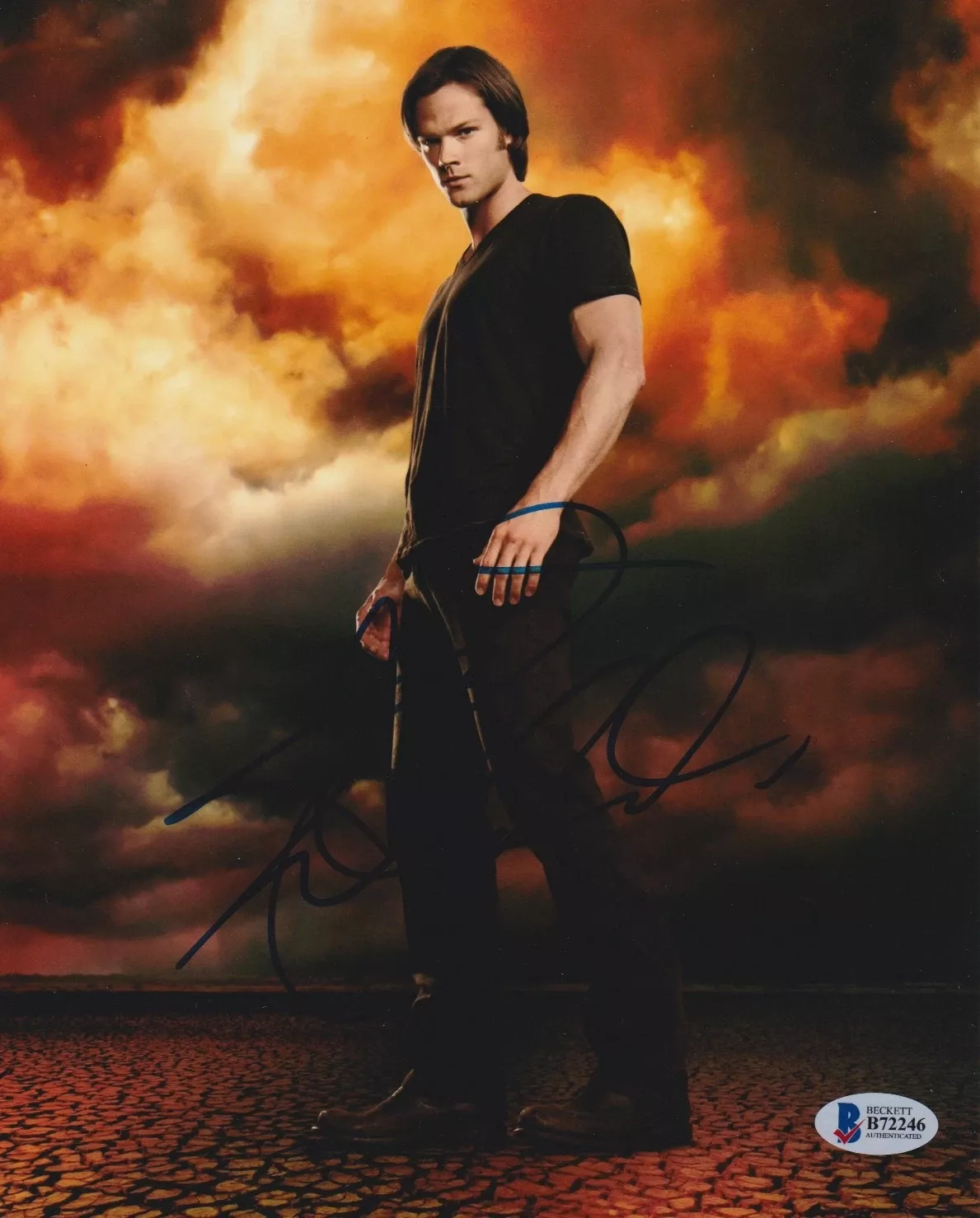 JARED PADALECKI SIGNED 8X10 PHOTO SUPERNATURAL BECKETT BAS AUTOGRAPH ...