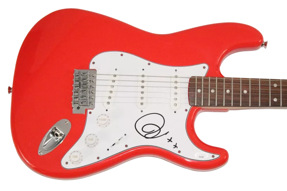 Jon Anderson Yes Signed Autograph Fender Electric Guitar - Fragile w ...