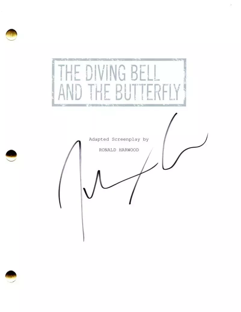 Julian Schnabel Signed Autograph The Diving Bell and the Butterfly Full ...