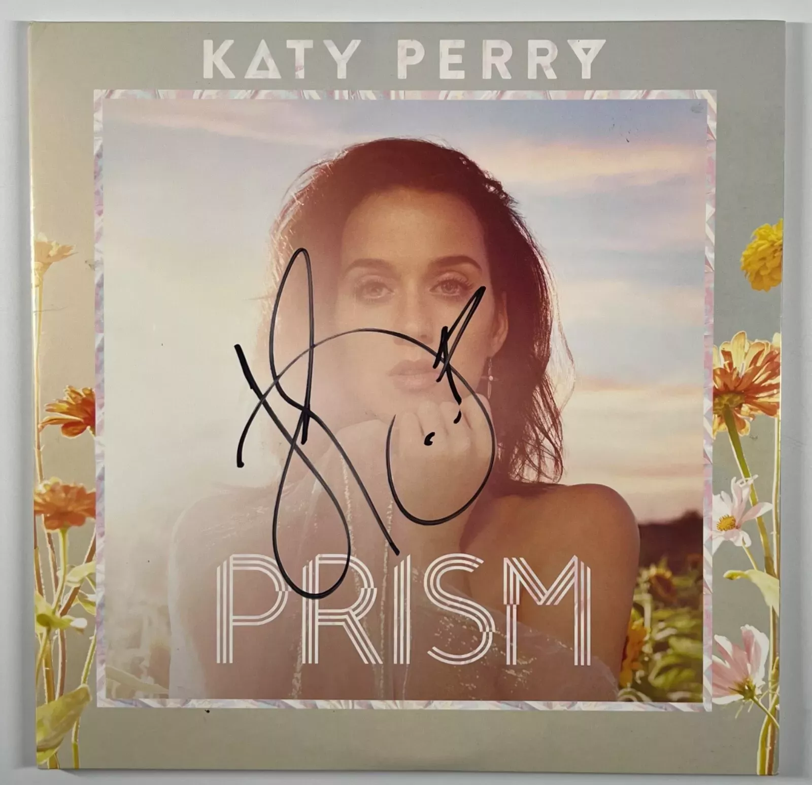 Katy Perry JSA Signed Autograph Album Vinyl Record Prism | Autographia