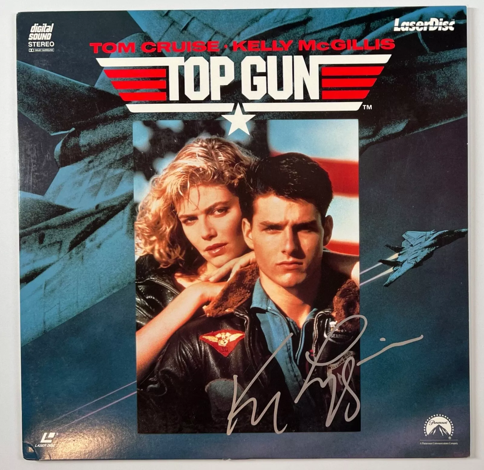 Kenny Loggins JSA Autograph Signed Laser Disc Top Gun | Autographia