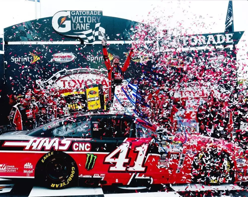 KURT BUSCH SIGNED 8X10 PHOTO AUTHENTIC AUTOGRAPH NASCAR RACING LEGEND ...