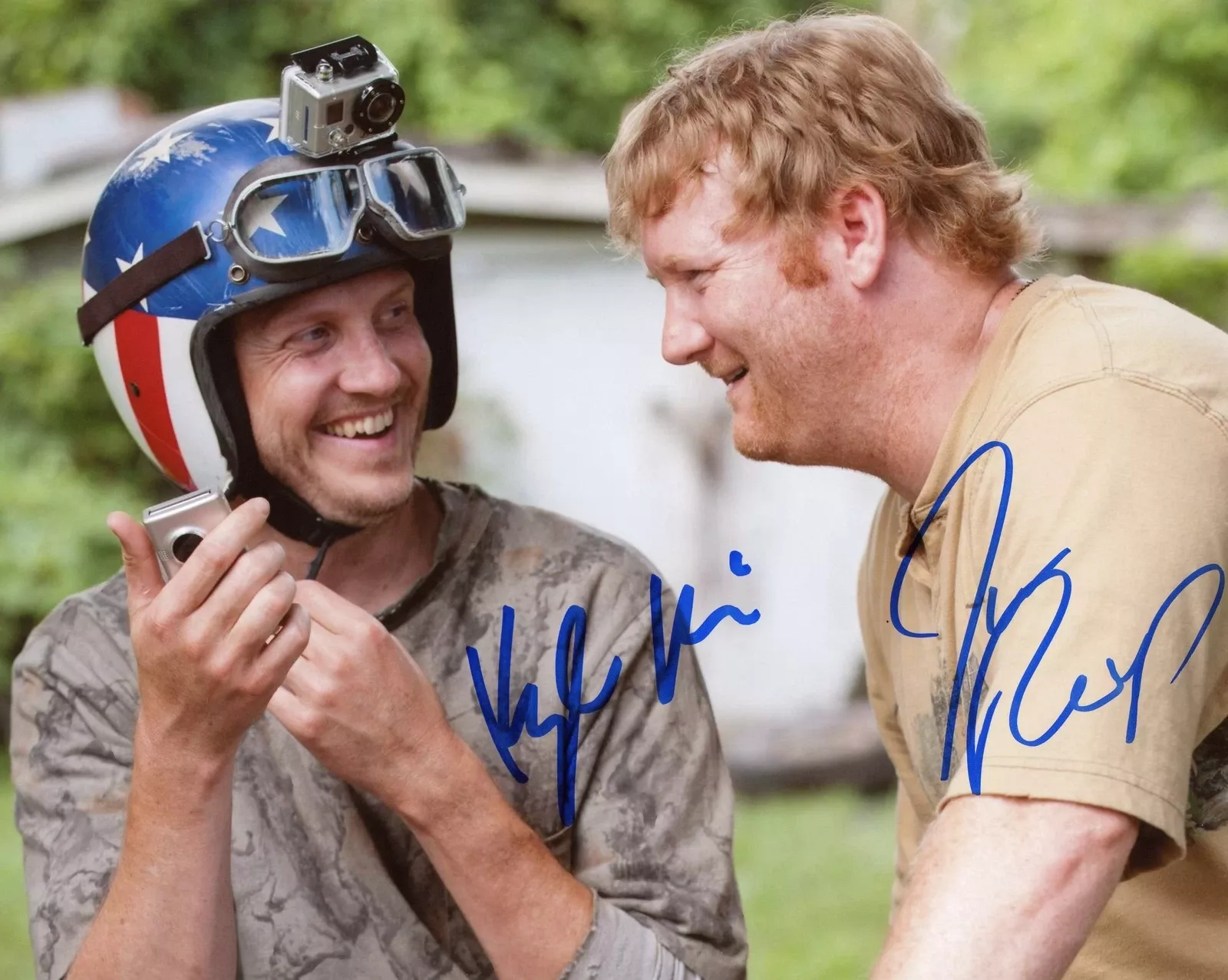 Kyle Davis & Jon Reep "Into the Storm" AUTOGRAPHS Signed 8x10 Photo ...