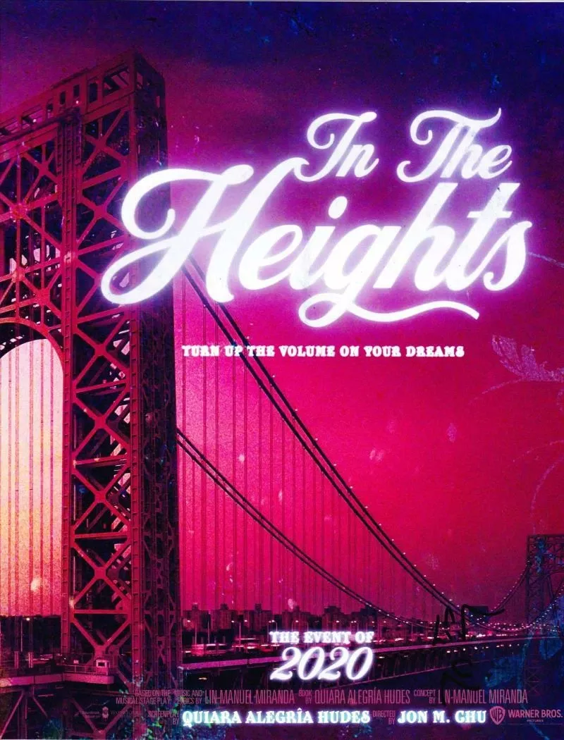 LIN MANUEL MIRANDA IN THE HEIGHTS SIGNED 8.5X11 PHOTO POSTER AUTOGRAPH ...