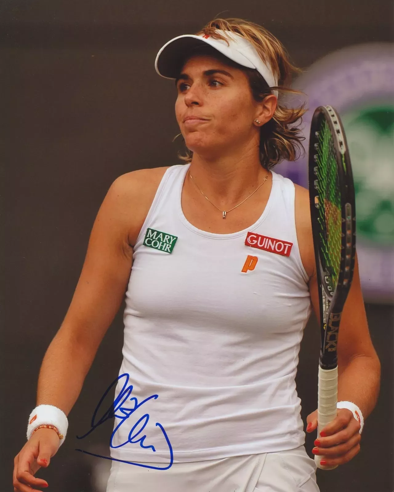 MARIA JOSE MARTINEZ SIGNED WTA TENNIS 8X10 PHOTO | Autographia