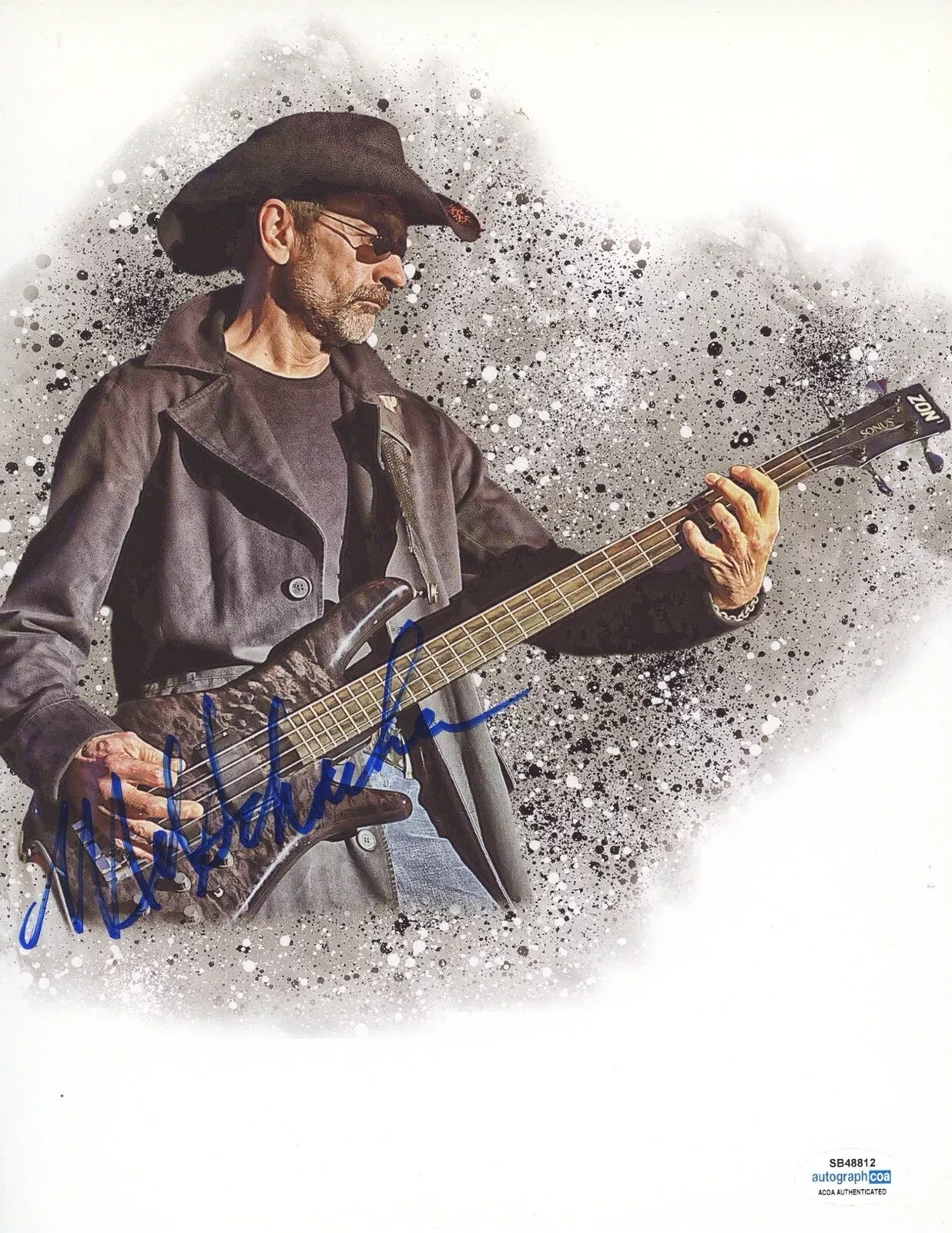 MEL SCHACHER SIGNED AUTOGRAPH 8.5x11 PHOTO PICTURE GRAND FUNK RAILROAD ...