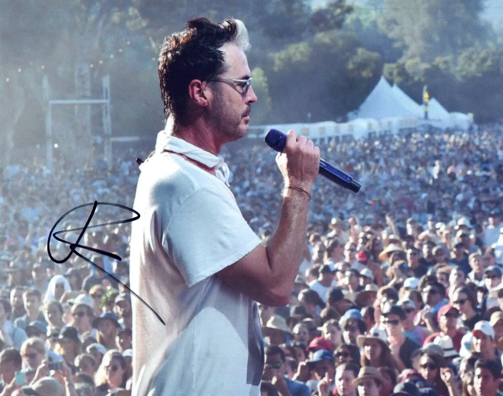 Michael Fitzpatrick Signed Autographed 8x10 Photo Fitz and The Tantrums COA | Autographia