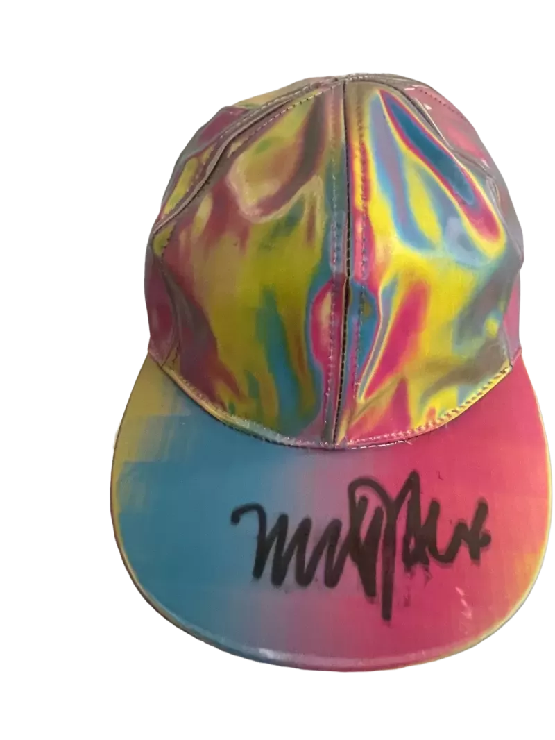 MICHAEL J FOX SIGNED BACK TO THE FUTURE HAT MARTY MCFLY AUTOGRAPH ...