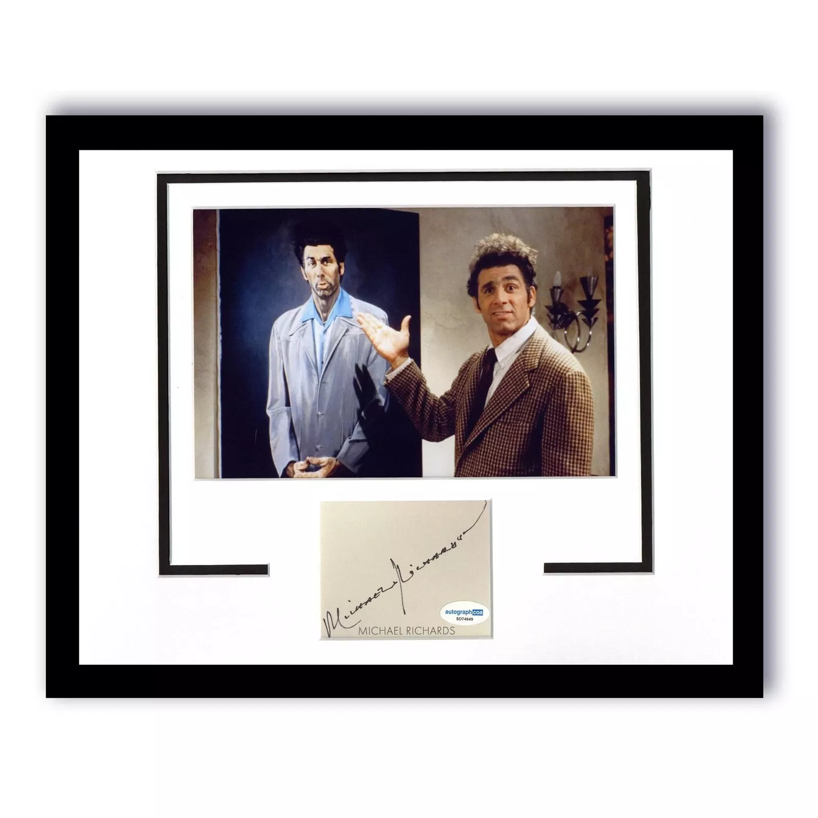 Michael Richards "Seinfeld" AUTOGRAPH Signed 'Kramer' Framed 11x14 ...