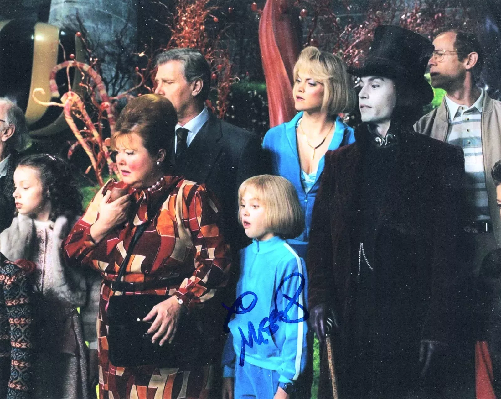 Missi Pyle signed 8x10 Photo w/COA Charlie and the Chocolate Factory ...