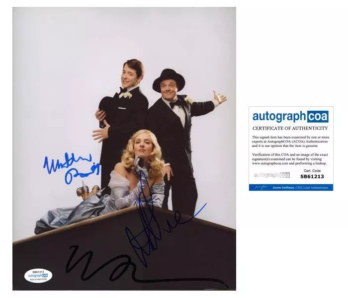 Nathan Lane, Matthew Broderick & Uma Thurman "The Producers" SIGNED ...