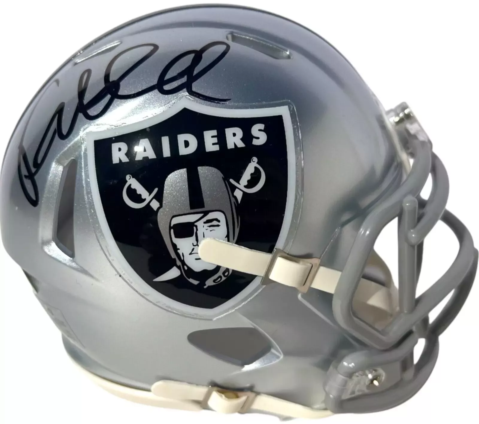 PETE CARROLL SIGNED LAS VEGAS RAIDERS FOOTBALL MINI HELMET USC SEAHAWK ...