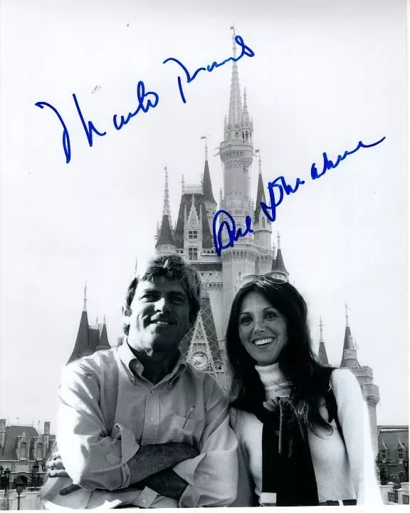 PHIL DONAHUE and MARLO THOMAS signed autographed DISNEYLAND MAGIC ...