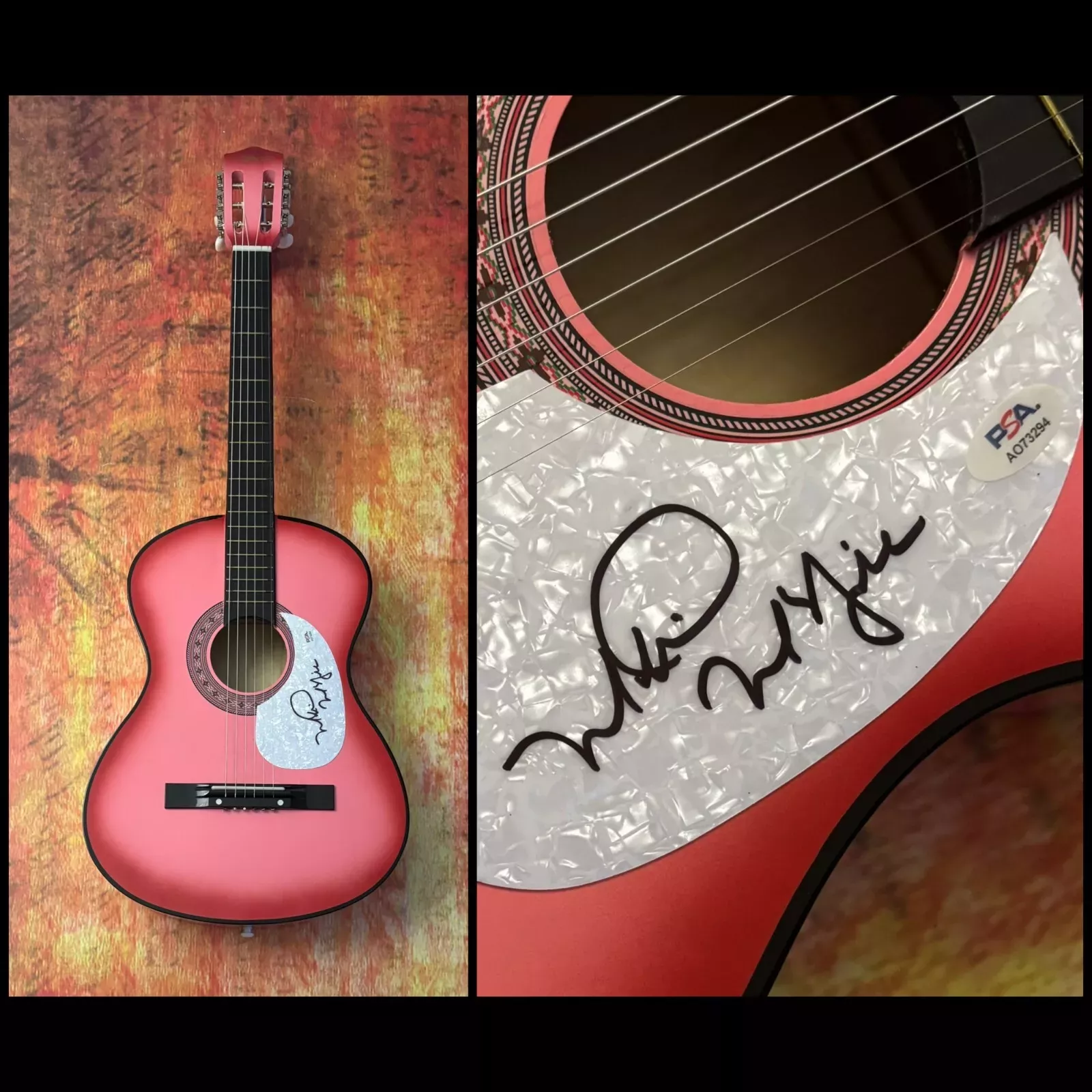 PSA Independence Day Singer * MARTINA McBRIDE * Signed Acoustic Guitar ...