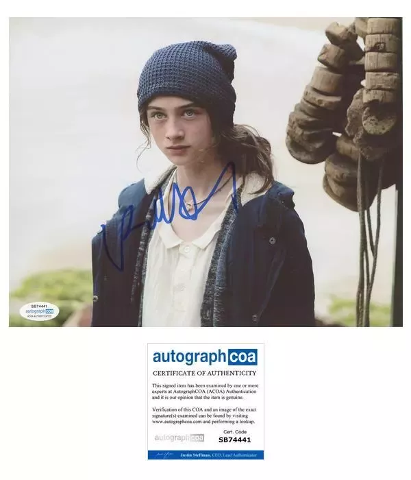 Raffey Cassidy "Miranda's Letter" AUTOGRAPH Signed 'Miranda' 8x10 Photo ...