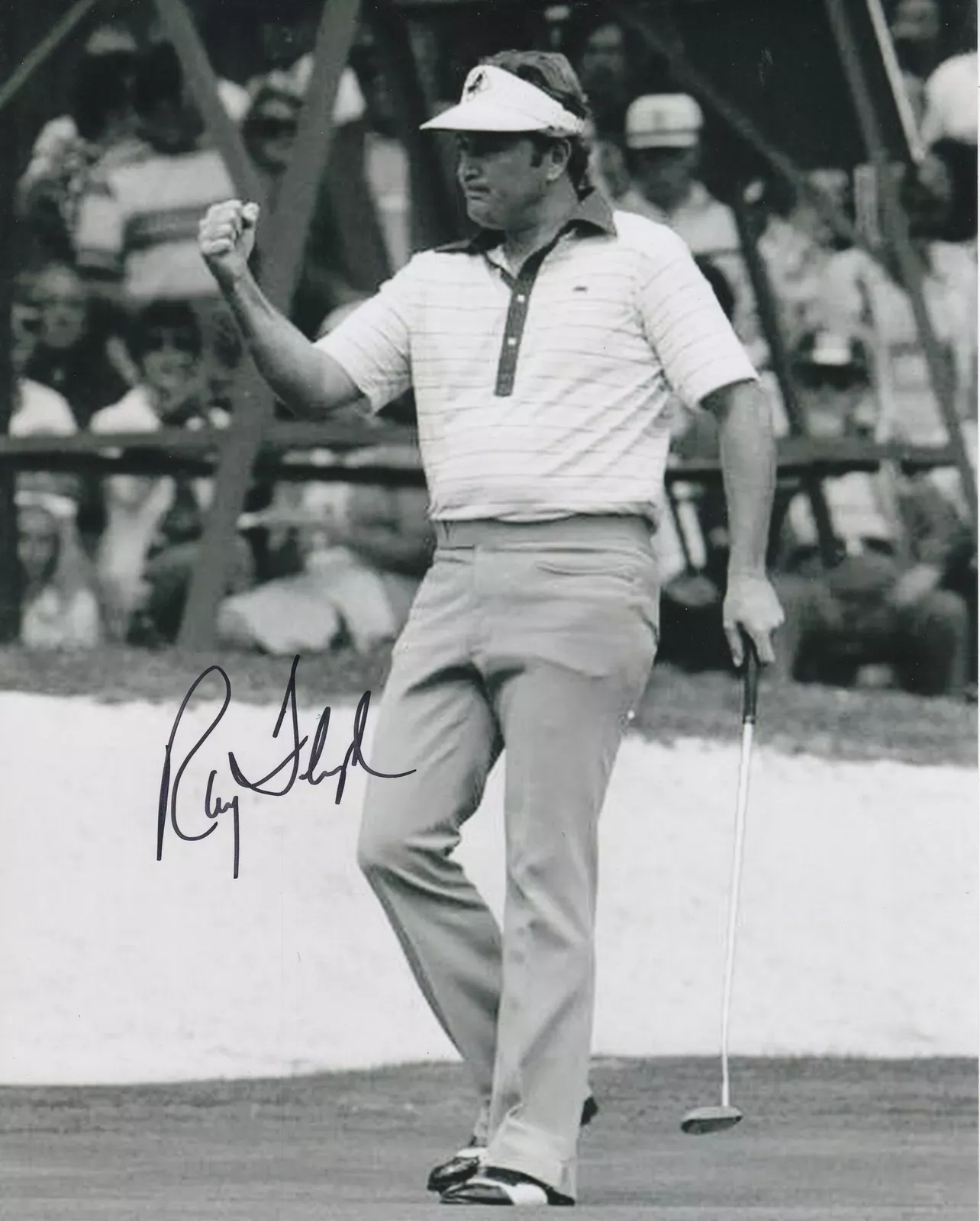 Raymond Floyd Signed 8x10 Photo 2 Masters Champion COA | Autographia